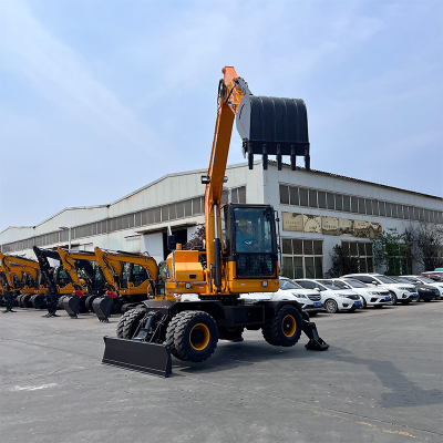 10 Ton Wheel Excavator Supplier_Factory_Manufacturer - SHANDONG KAISAN ...