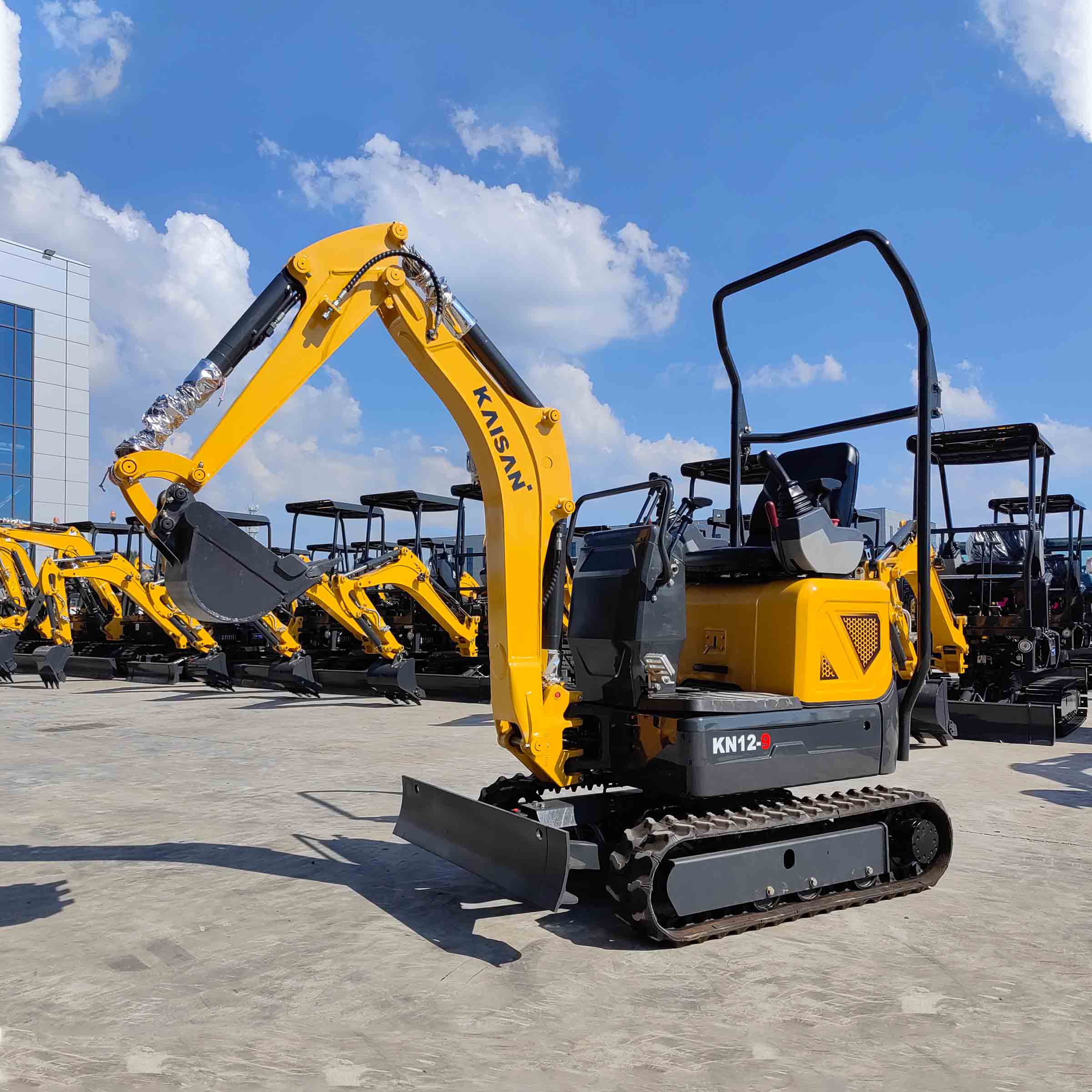 Micro Backhoe Digger 1.2 T Supplier_Factory_Manufacturer - SHANDONG ...